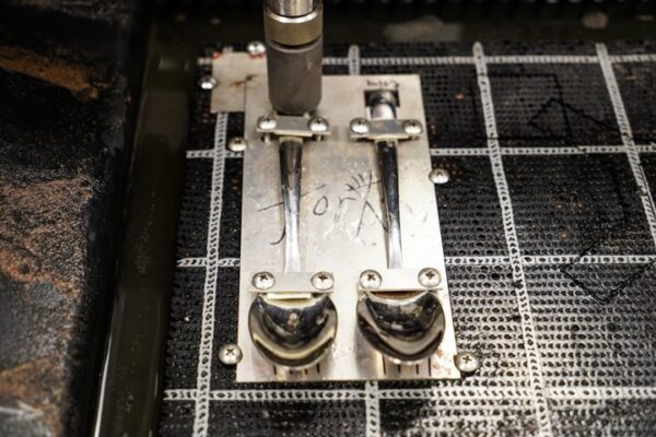 Fixturing For CNC Waterjet Cutting - WAZER