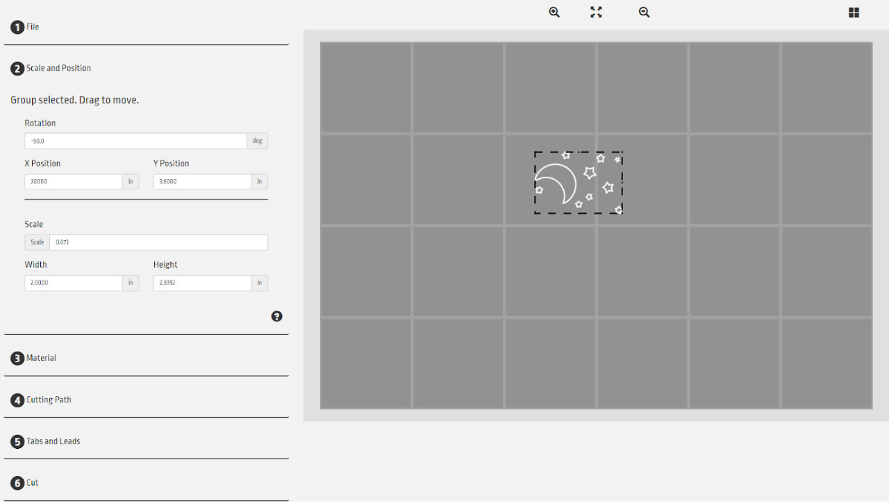 Waterjet cutting cylindrical objects - WAZER