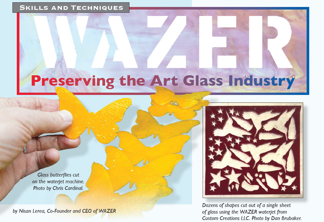 A small waterjet can revolutionize the glass industry - WAZER