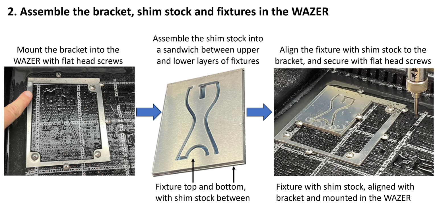 How to cut Thin Shim Stock using a WAZER Waterjet Cutter - WAZER