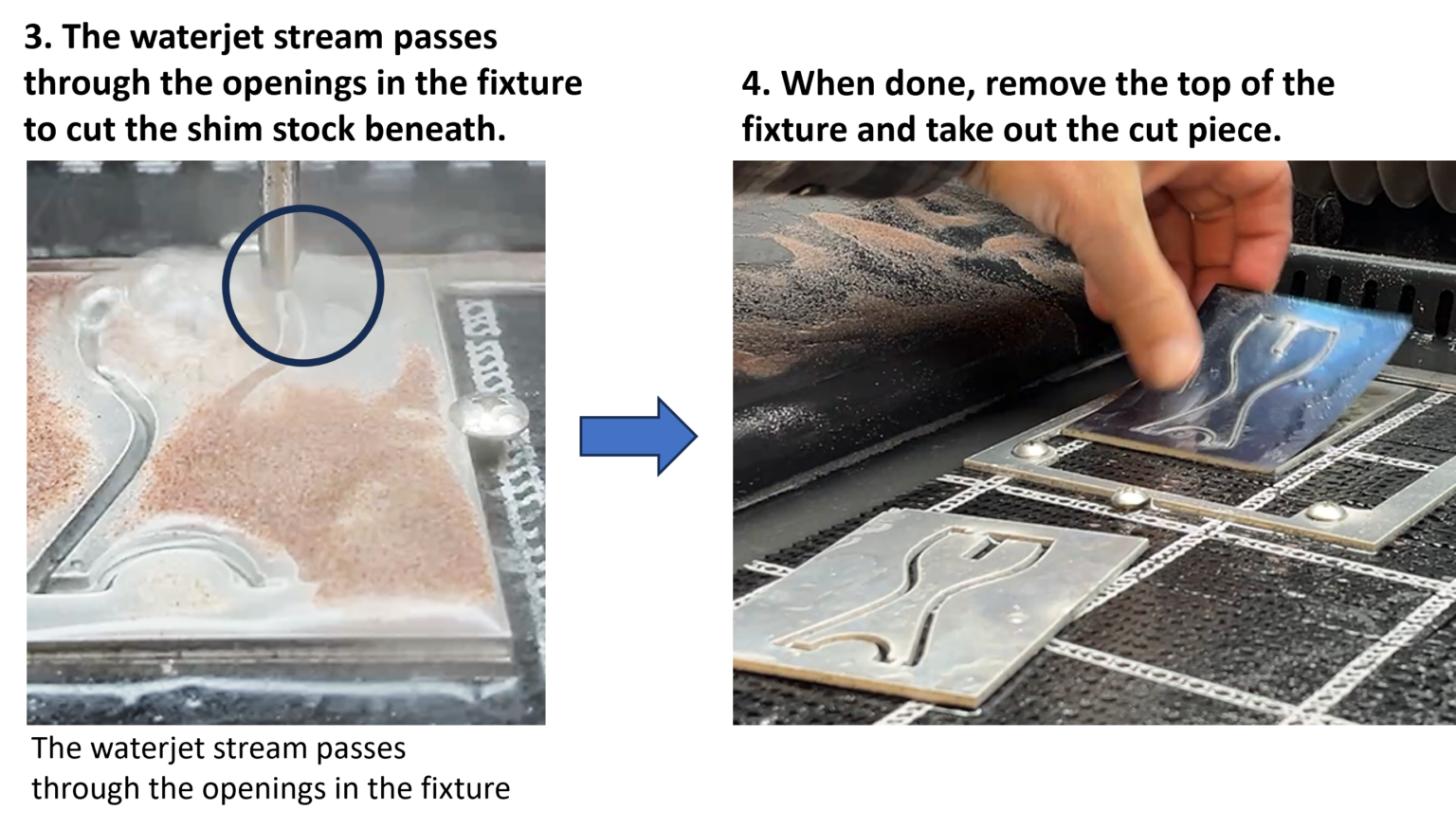How to cut Thin Shim Stock using a WAZER Waterjet Cutter - WAZER