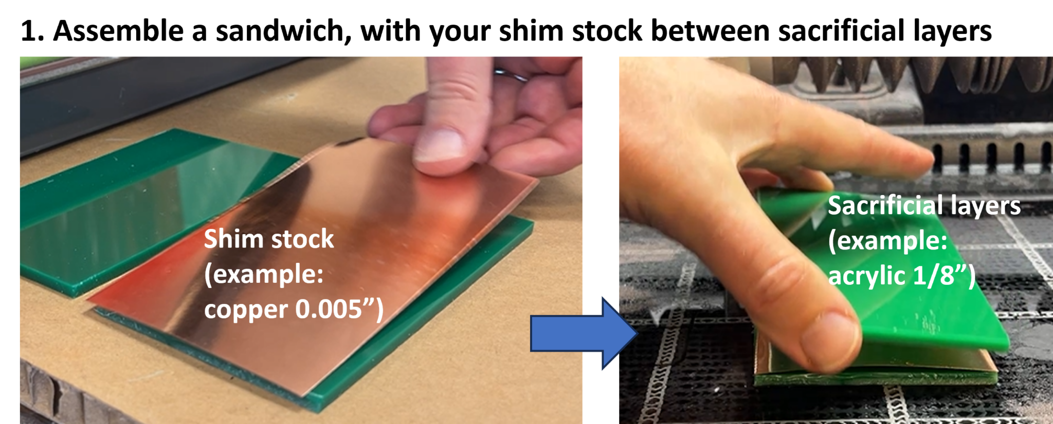 How to cut Thin Shim Stock using a WAZER Waterjet Cutter - WAZER