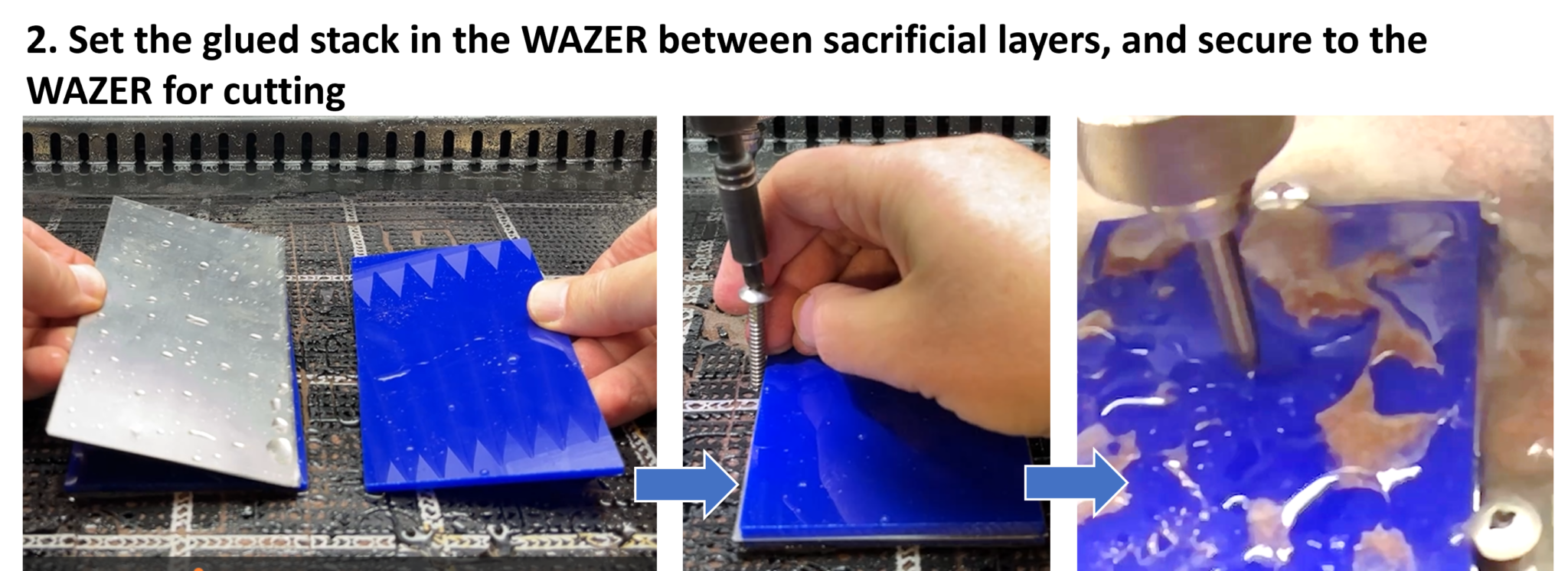 How to cut Thin Shim Stock using a WAZER Waterjet Cutter - WAZER