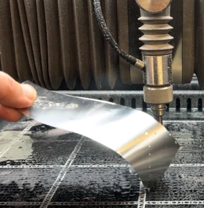 How to cut Thin Shim Stock using a WAZER Waterjet Cutter - WAZER